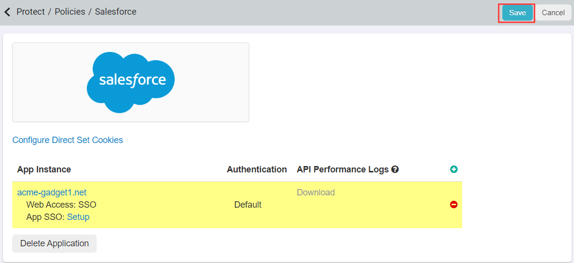 Adding Salesforce app to Forcepoint Data Security Cloud | SSE (preparation for setup)
